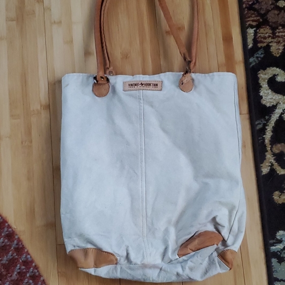 Vintage Addiction | Bags | Vintage Addiction Be Happy Tote | Poshmark